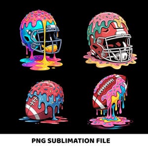Football Drip PNG Bundle Png, Ice Cream Drip Png, Respect the Drip ...