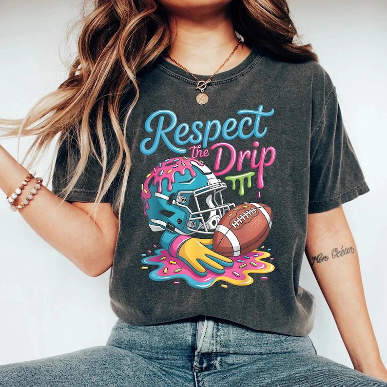 Football Drip PNG Bundle Png, Ice Cream Drip Png, Respect the Drip ...