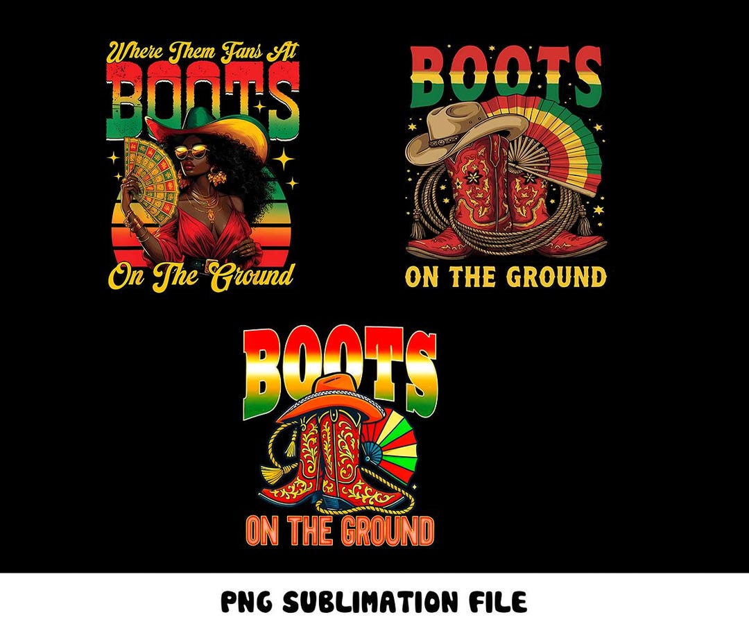 Juneteenth Png Bundle, Western Juneteenth Png, Cowboy Boot Juneteenth ...