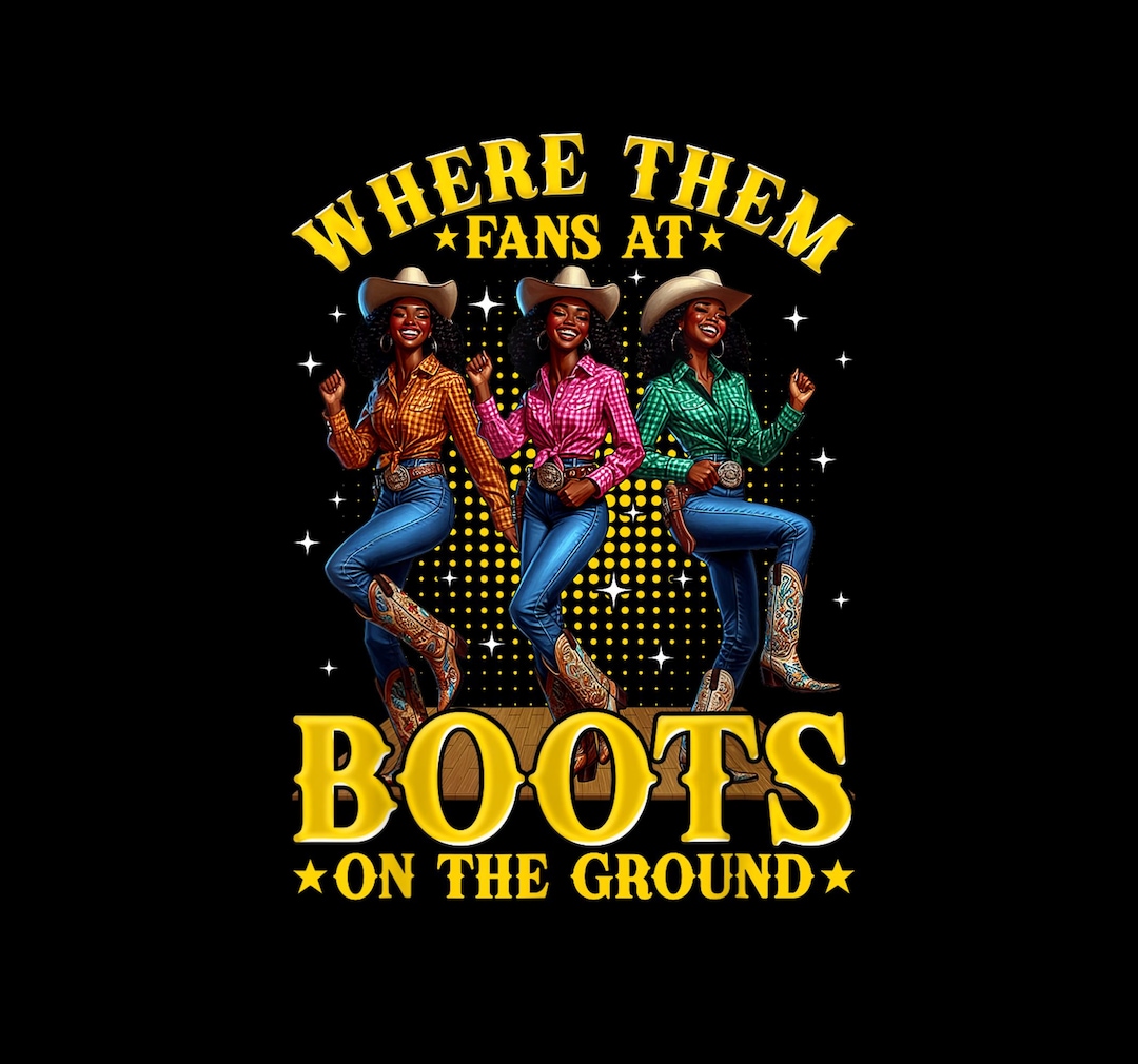 Boots on the Ground PNG, Line Dance Southern Soul Blues Rnb Workout ...