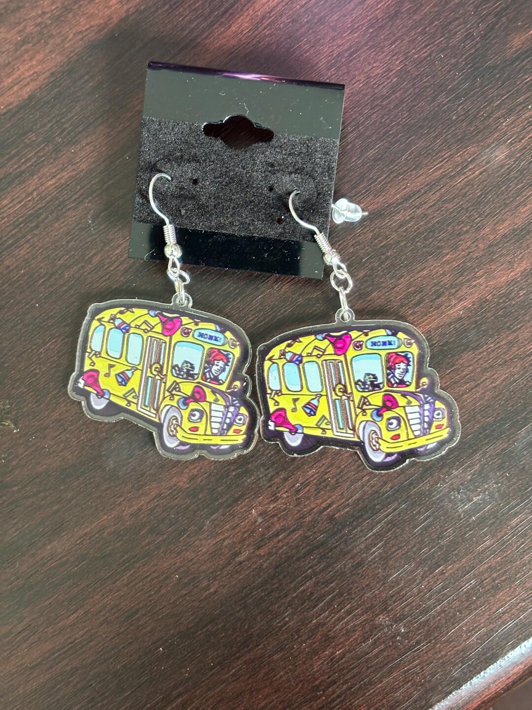 Magic School Bus Earrings - Etsy
