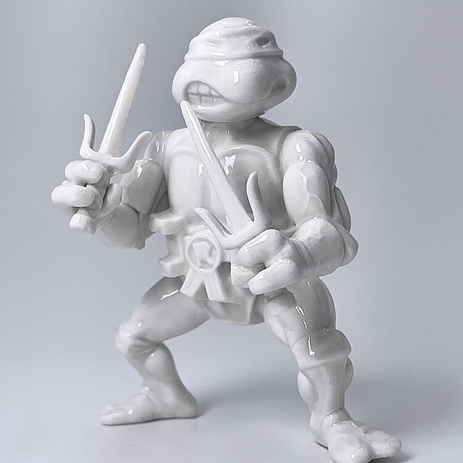 Porcelain TMNT Raphael Action Figure - Etsy