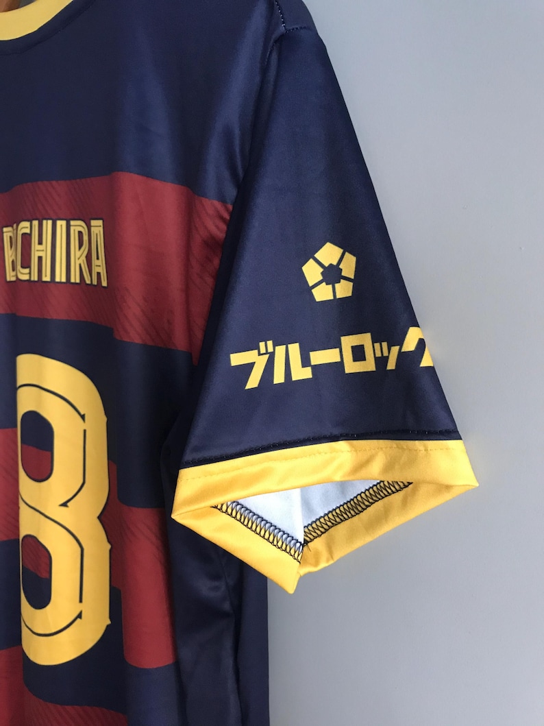 Blue Lock Barcha Jersey Bachira 8 Inspired or Custom Name Number ...