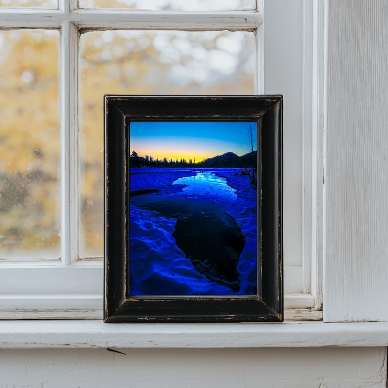 Sprague Lake Sunrise, Rocky Mountain National Park Winter Photo - Etsy