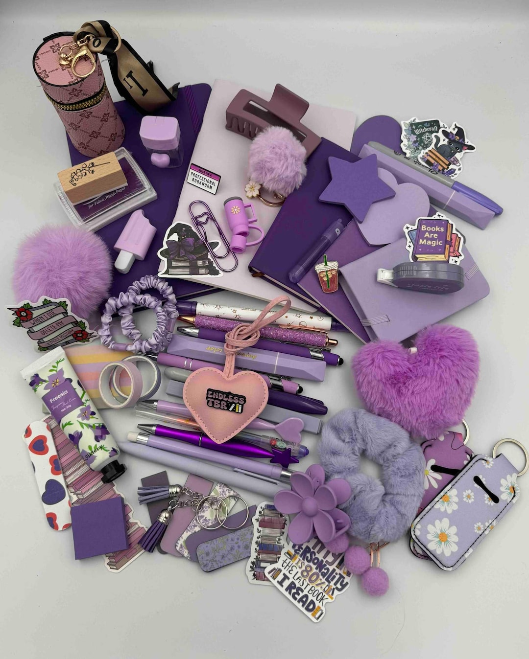 Purple Colour Bundle – Bookish Stationery Gift Bundle - Etsy