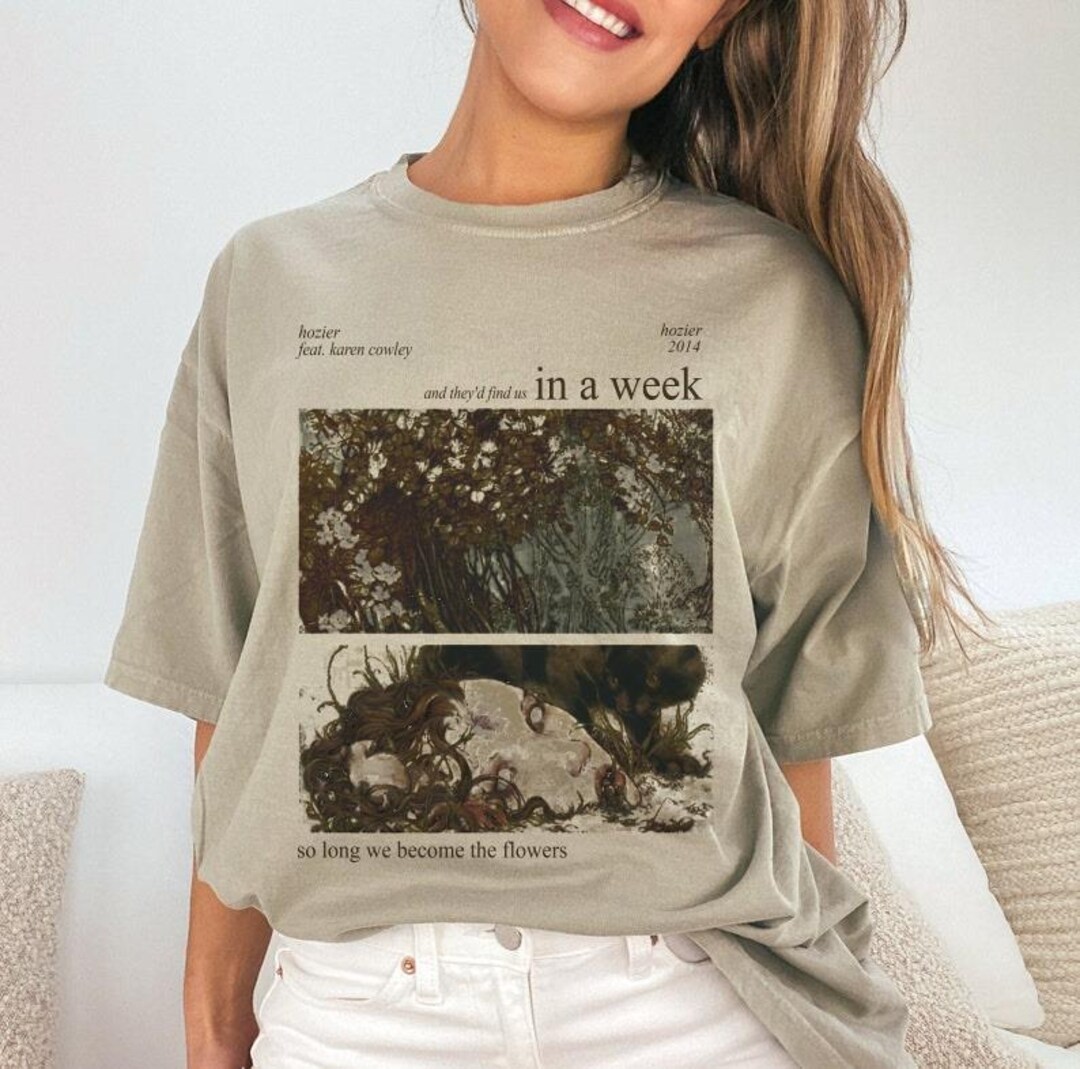 Hozier in a Week Song Shirt - Etsy