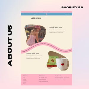 Bold Colorful Shopify Theme Website Template Bright Colors, Trendy ...