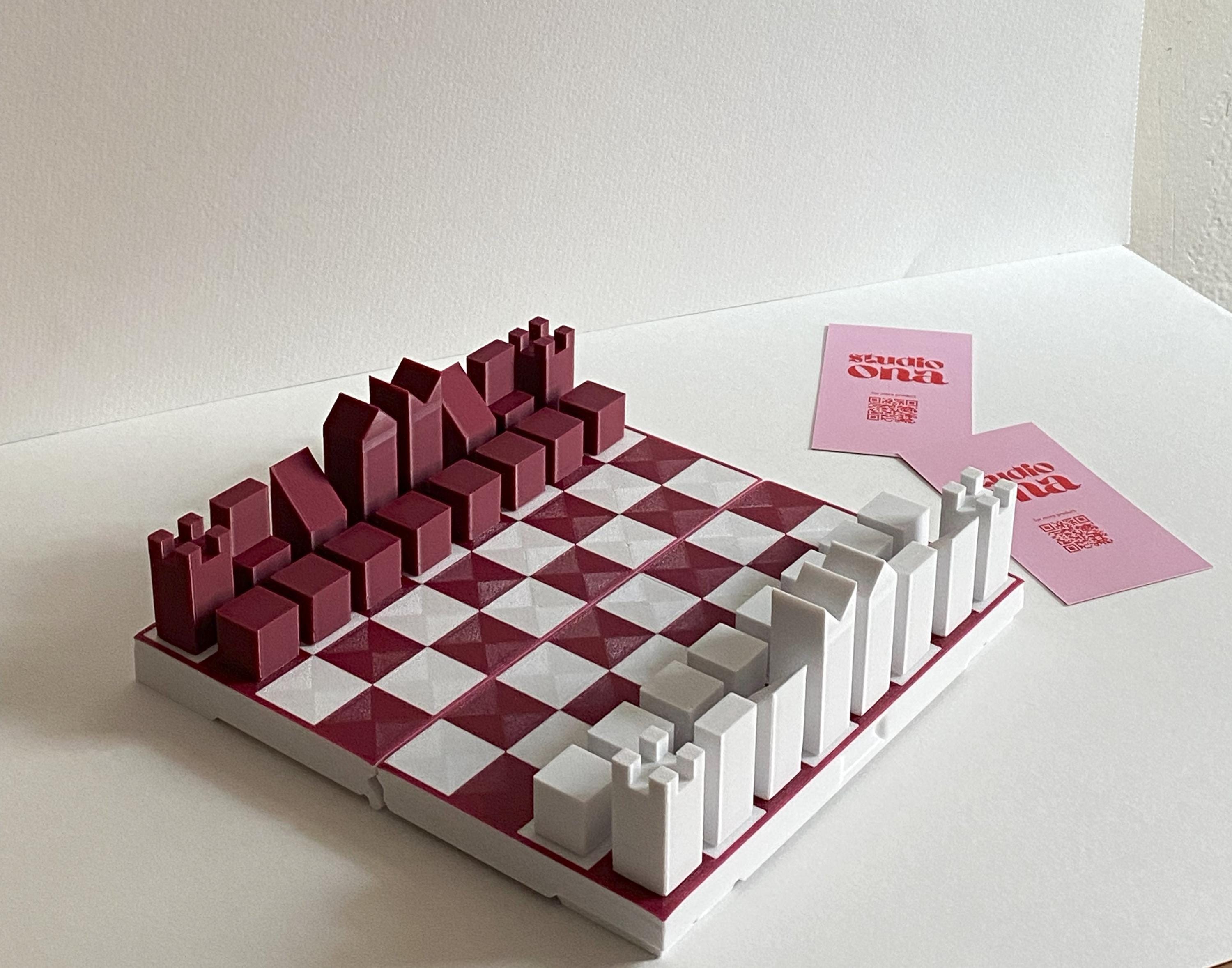 Mini Foldable Chess Set – Portable & Modern Design – Travel‑friendly ...