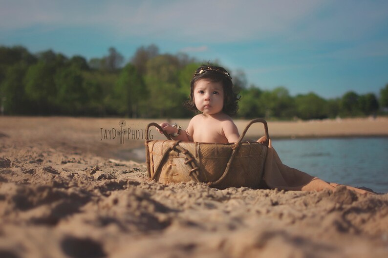 SANDY Forearm and Wreath Set Newborn Halo Newborn Photo Prop Wreath for ...