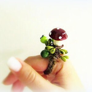 Forest Fairy Woodland Ring - Etsy
