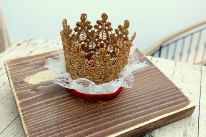 SANTA BABY Crown Baby Santa Claus Christmas Lace Crown - Etsy