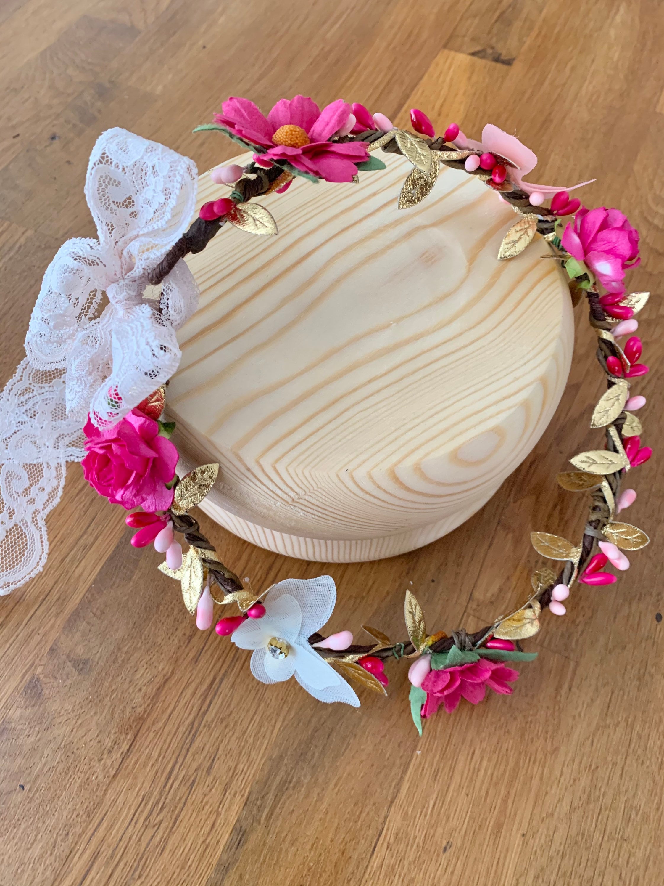 DIY Flower crown ΚΙΤ Flower girl kit Fairy crown kit Boho | Etsy