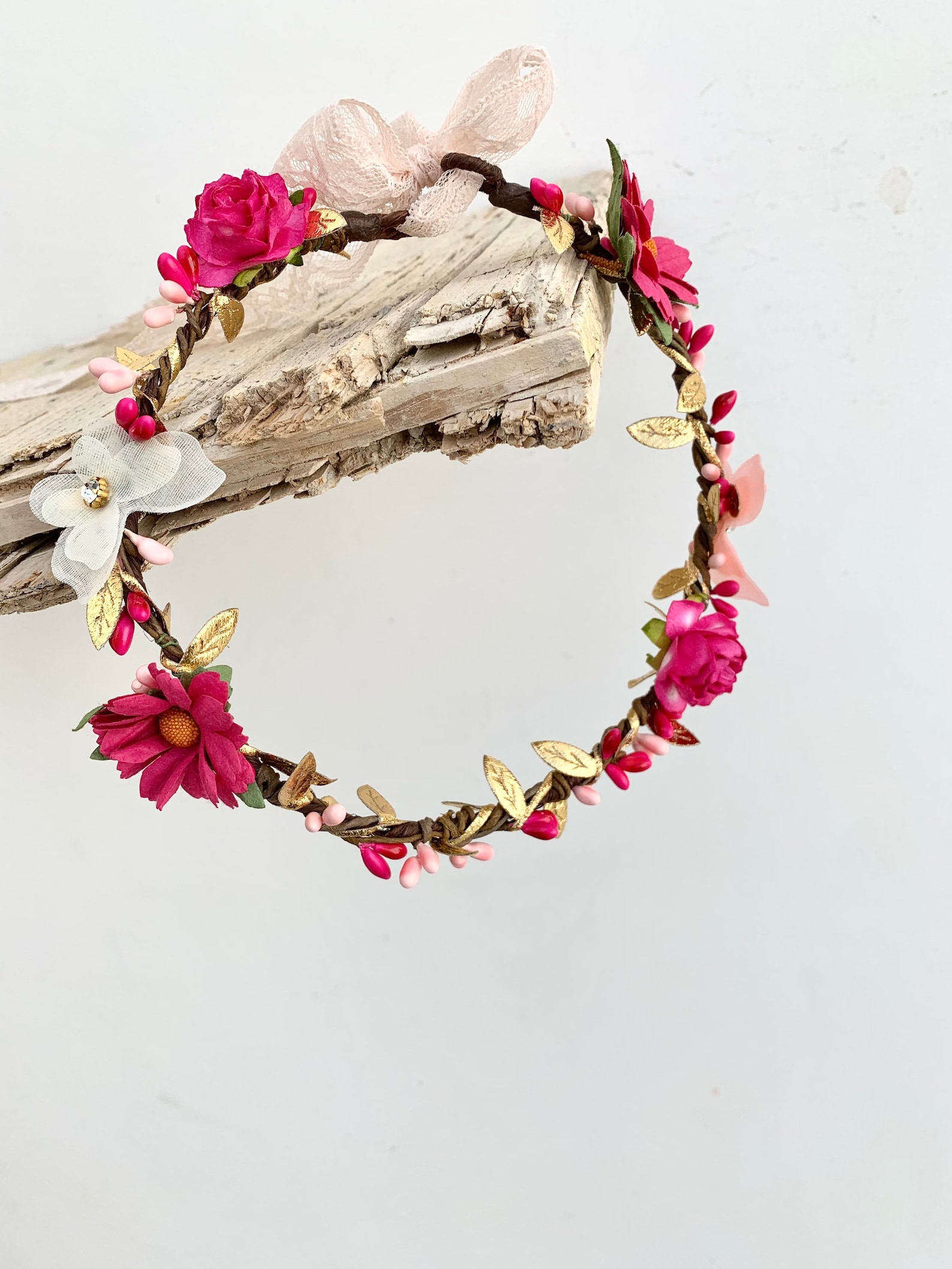 DIY Flower Crown ΚΙΤ Flower Girl Kit Fairy Crown Kit Boho - Etsy