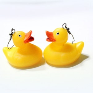 DUCK EARRINGS - Duckies Ridiculously Cute Duck Earrings, Duckie, Blue ...