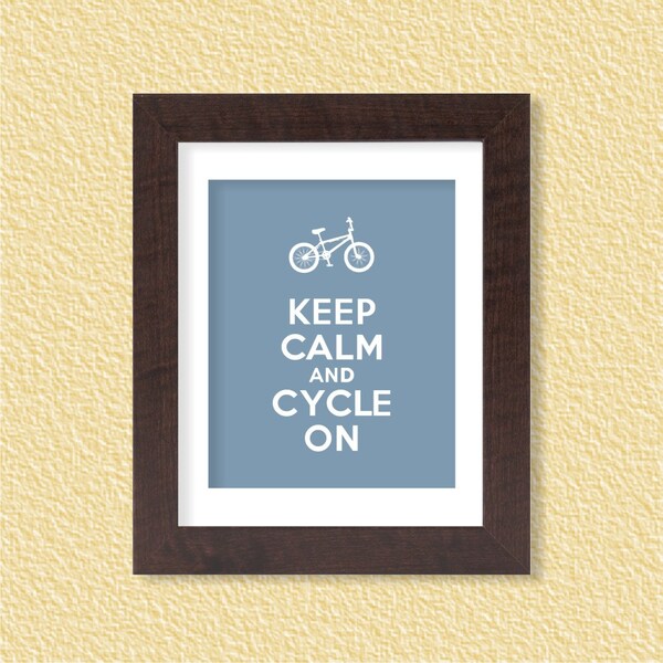 Keep Calm and Cycle - Etsy