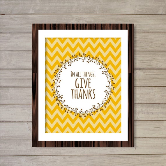 Thanksgiving Chevron Pattern