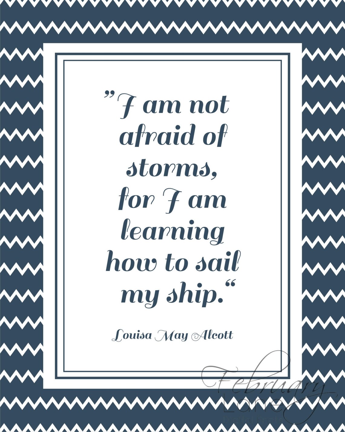 Nautical Nursery Quote Printable - Set of 3 - 8x10 - Instant Download ...