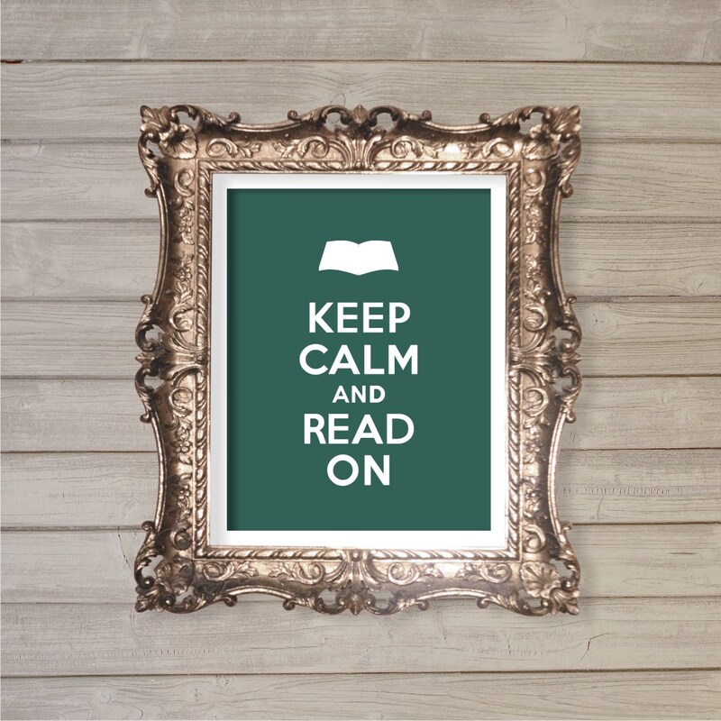 Keep Calm and Read - Etsy