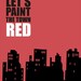 Paint the Town Red Wall Art Printable - 8x10 - Digital Poster Print ...