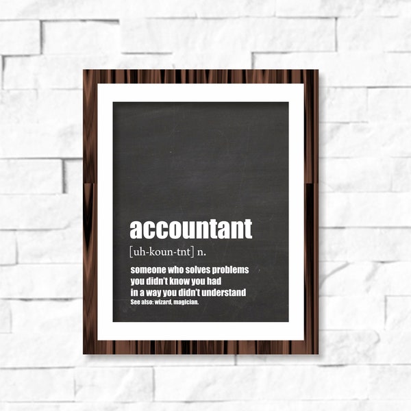 Accountant Art - Etsy