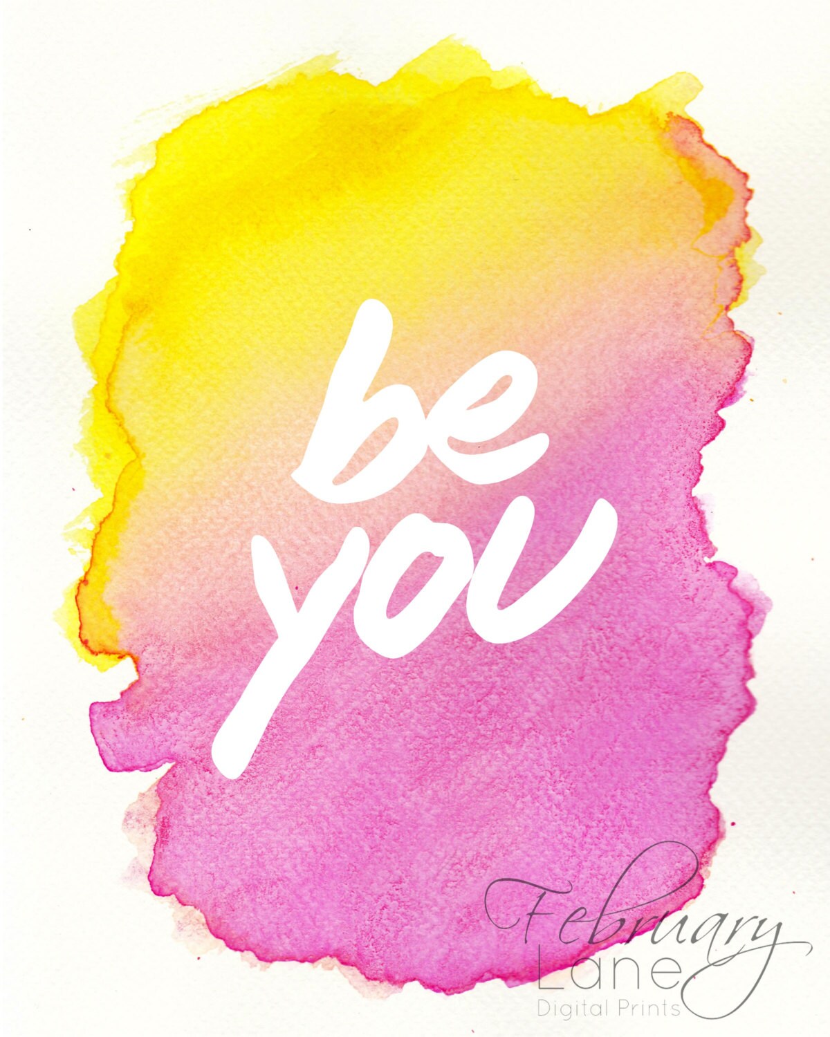 Instant Download Motivational Quote Printable Be You - Etsy