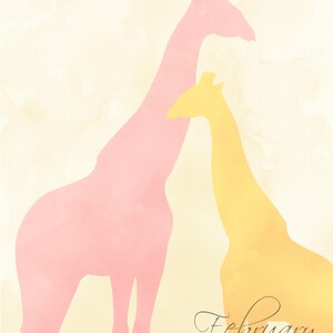 Tribal Art Print Set of 6 - Pink Orange - 8x10 Instant Download ...