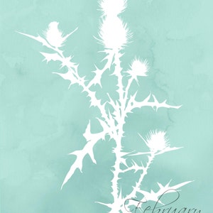 Spring Floral Wall Art Printable Colorful Watercolor (set of 6)-8x10 ...