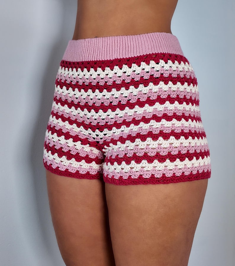 Peachy Beach Crochet Shorts | Crochet Pattern | Digital Download ...