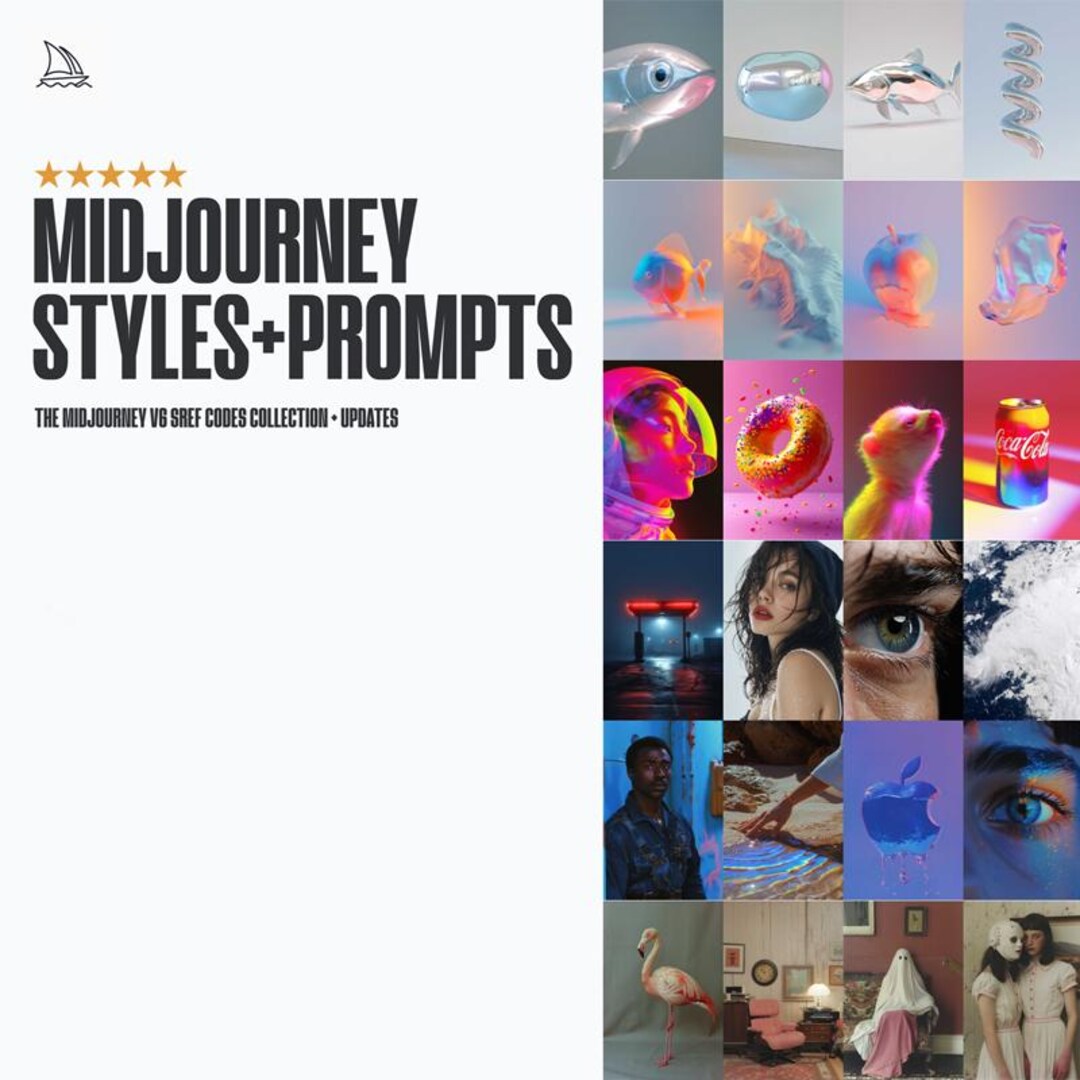 The Most Complete Midjourney Styles Collection - Midjourney SREF Codes ...