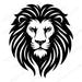 Lion Head SVG PNG | Fierce Jungle Animal Silhouette | Wild King of the ...