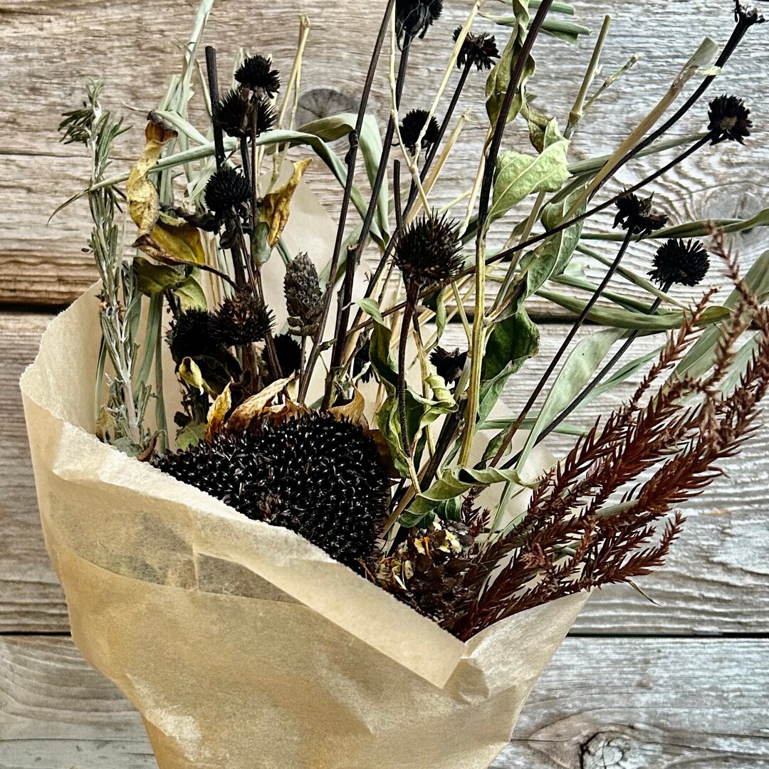Foraged Wild Bird Bouquet Thank You Gift Winter Garden Essential Oil ...