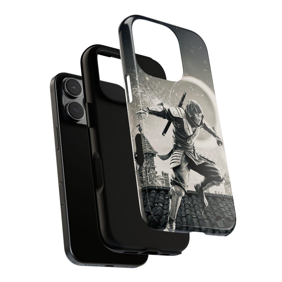 Japanese Men's Sword Series No.6 Phone Case, Samurai Clothing, Warrior ...