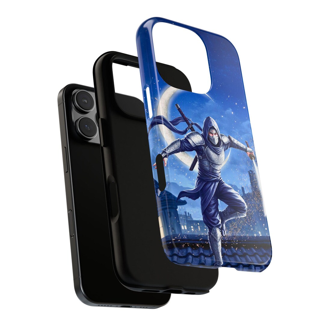 Japanese Men's Sword Series No.4 Phone Case, Samurai Clothing, Warrior ...