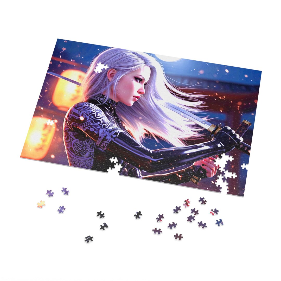 Ninja Fantasy No.4 Jigsaw Puzzle Color Ver - Etsy