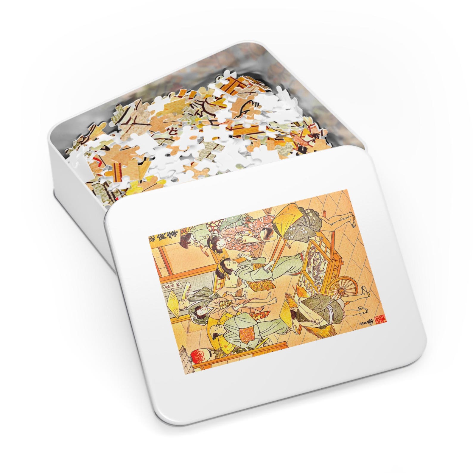 Japanese Ukiyo-e Series No.3 Jigsaw Puzzle, Japanese Art Puzzle, Relax ...