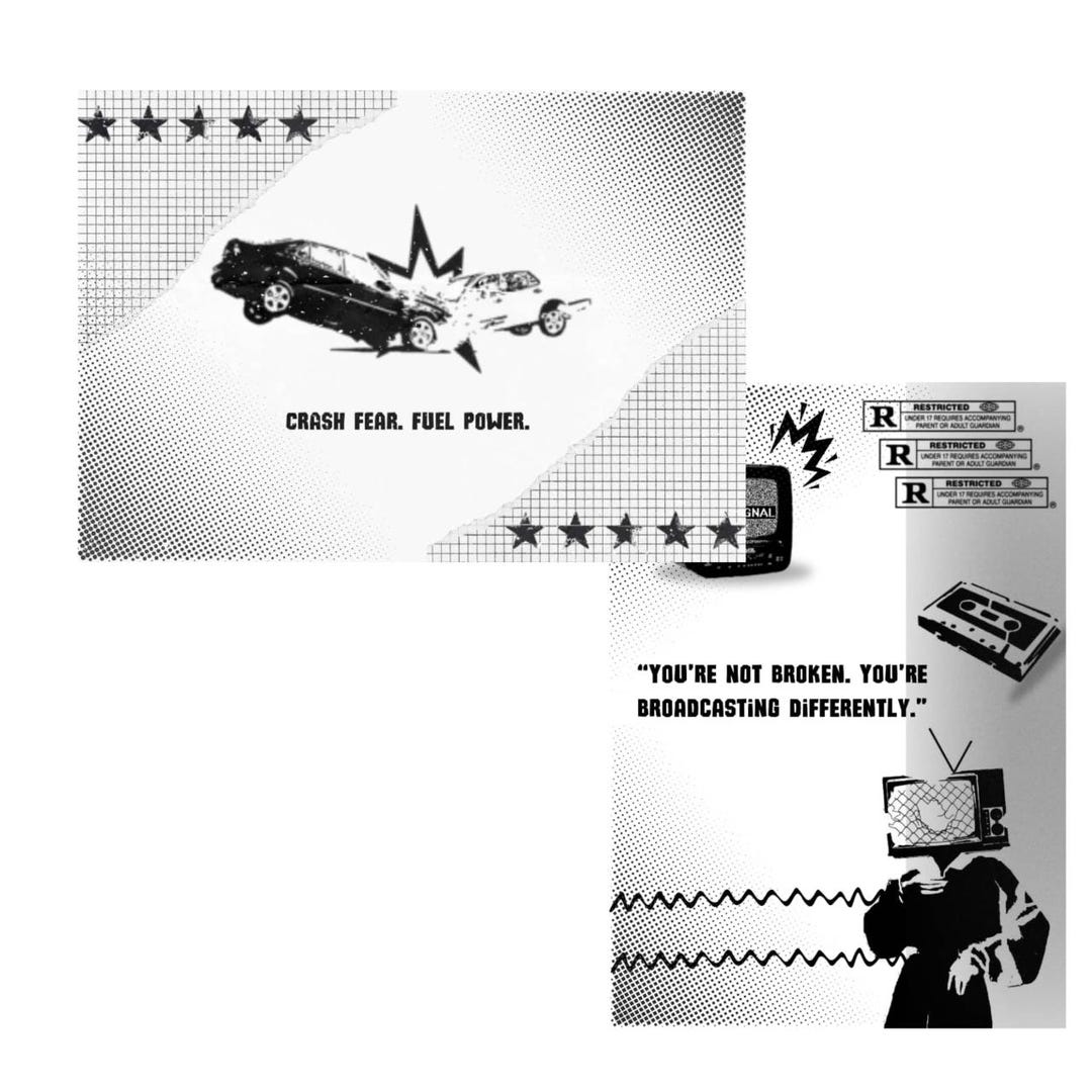 Cybercore Motivational Posters - Aesthetic Posters - Digital Art Print ...