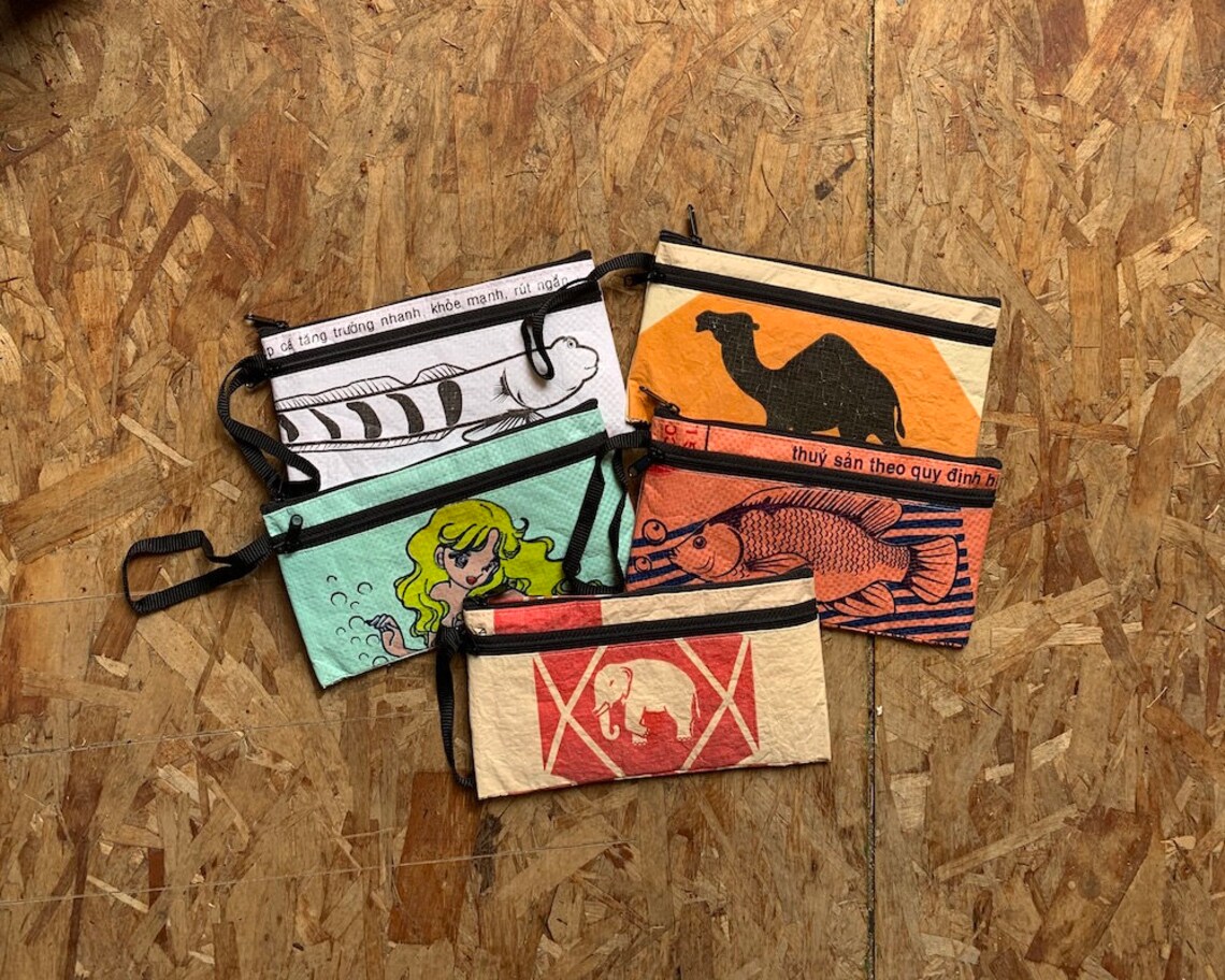 Zip Pouch Set - Etsy