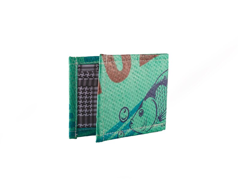 Recycled Mini B-fold Wallet | Etsy