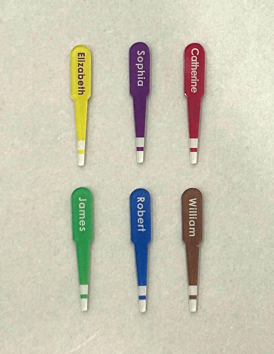 Personalized Acrylic Cribbage Pegs • Full Color, Set of 3 - Etsy