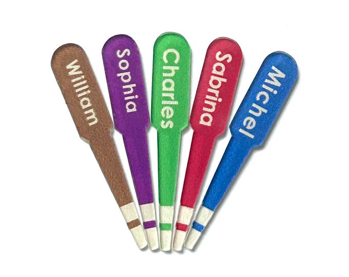 Custom Name Cribbage Pegs, Your Name on Both Sides of Peg, Fun Game ...