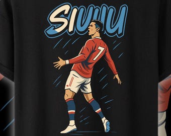 Cristiano Ronaldo SVG & PNG | Ronaldo 7 Cricut Design | Cr7 Siuu PNG ...