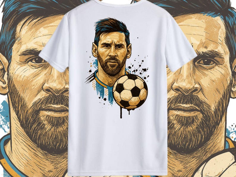 Messi PNG | Lionel Messi SVG | Lionel Messi T-shirt Design | Football ...