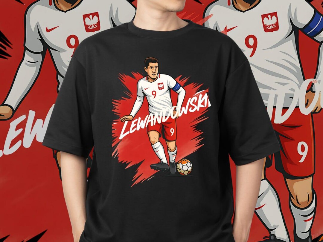 Robert Lewandowski Digital Art: FC Barcelona, Poland Soccer (SVG, PNG ...