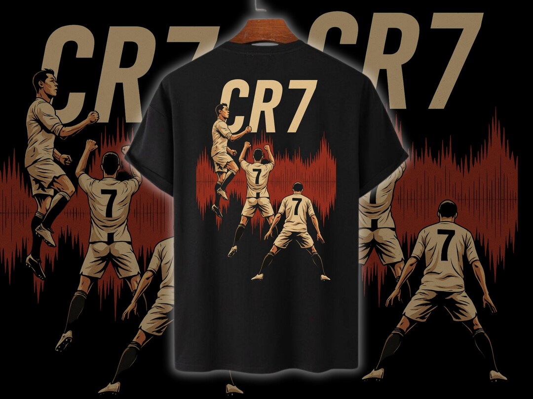 Ronaldo CR7 Siuu Design: Football Legend SVG PNG (digital Download ...