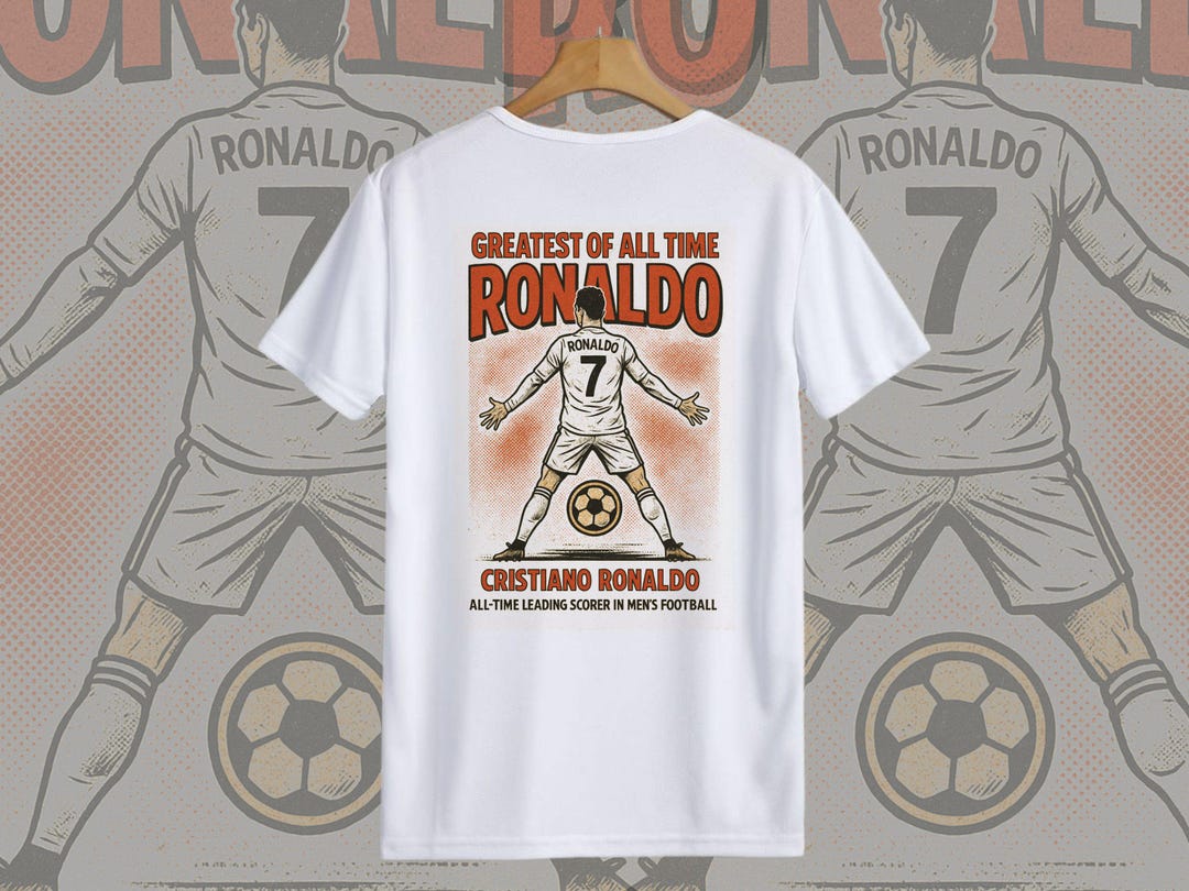 Cristiano Ronaldo Svg & Png | Cr7 Siuu Design | Ronaldo Shirt Print ...