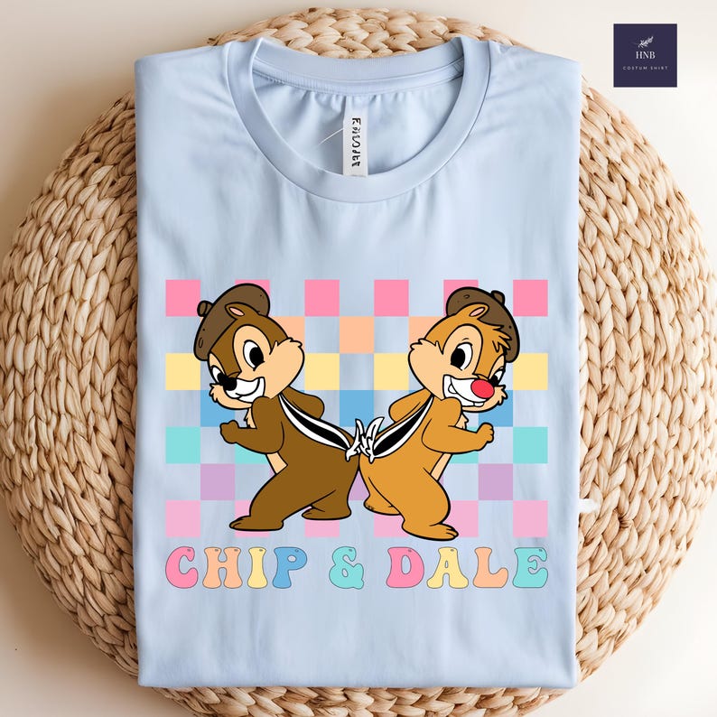 Disney Chip N Dale Shirt, Chip and Dale Tee, Retro Chip N Dale Shirt ...