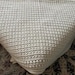 Cream Crochet Throw Blanket - Pattern - Etsy