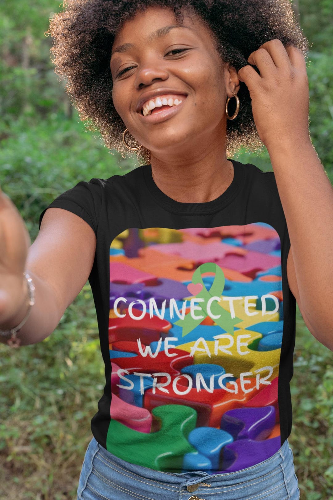 T-shirt, Mental Health Awareness Tee, Support Group Connection Shirt ...