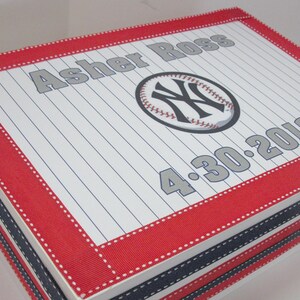 Yankee's Keepsake Box Personalized for Your Little Yankee - Etsy