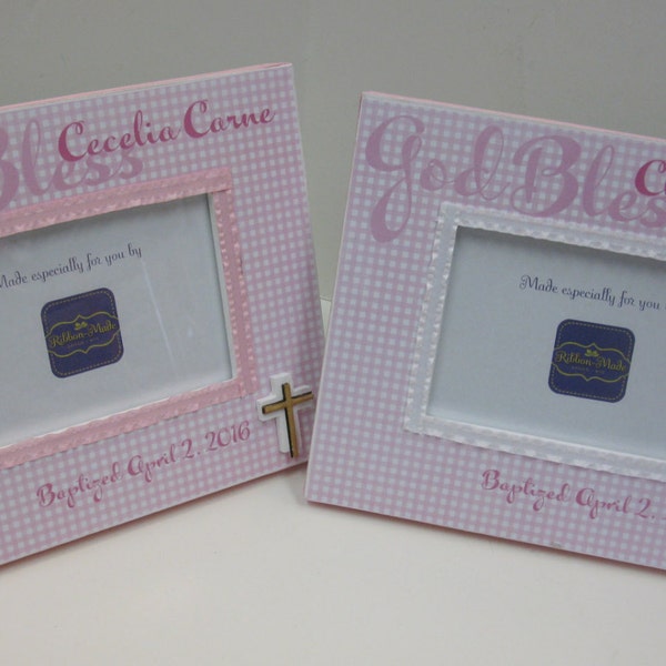 Christening Frames - Etsy
